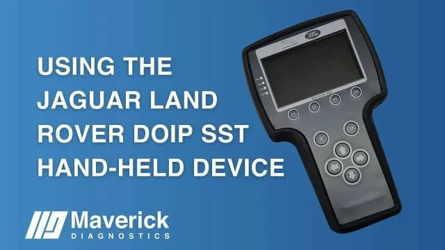 JLR SST Hand-Held Device – Maverick Diagnostics