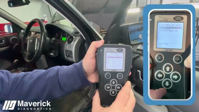 JLR SST (Pre-2017) Hand-Held Device – Maverick Diagnostics