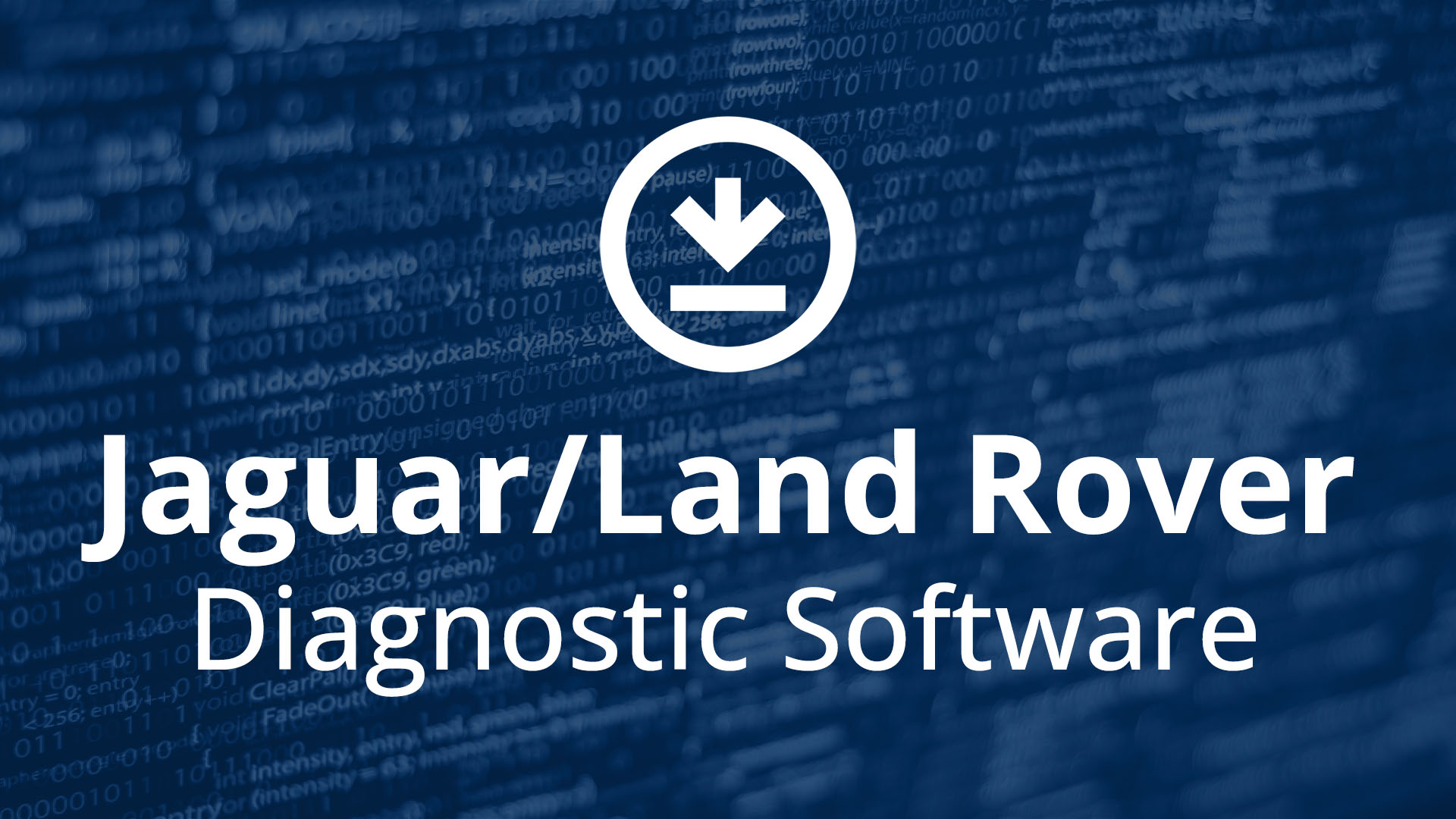 Jaguar Land Rover Dealer Diagnostic Software Updates (Latest 2025)
