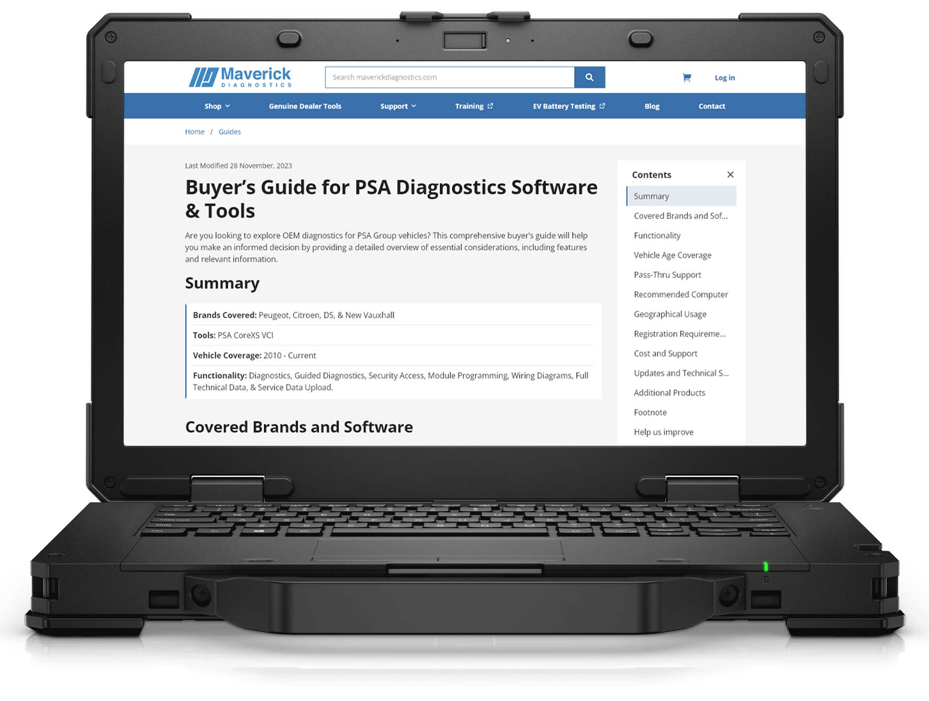 Guides Coming Soon – Maverick Diagnostics